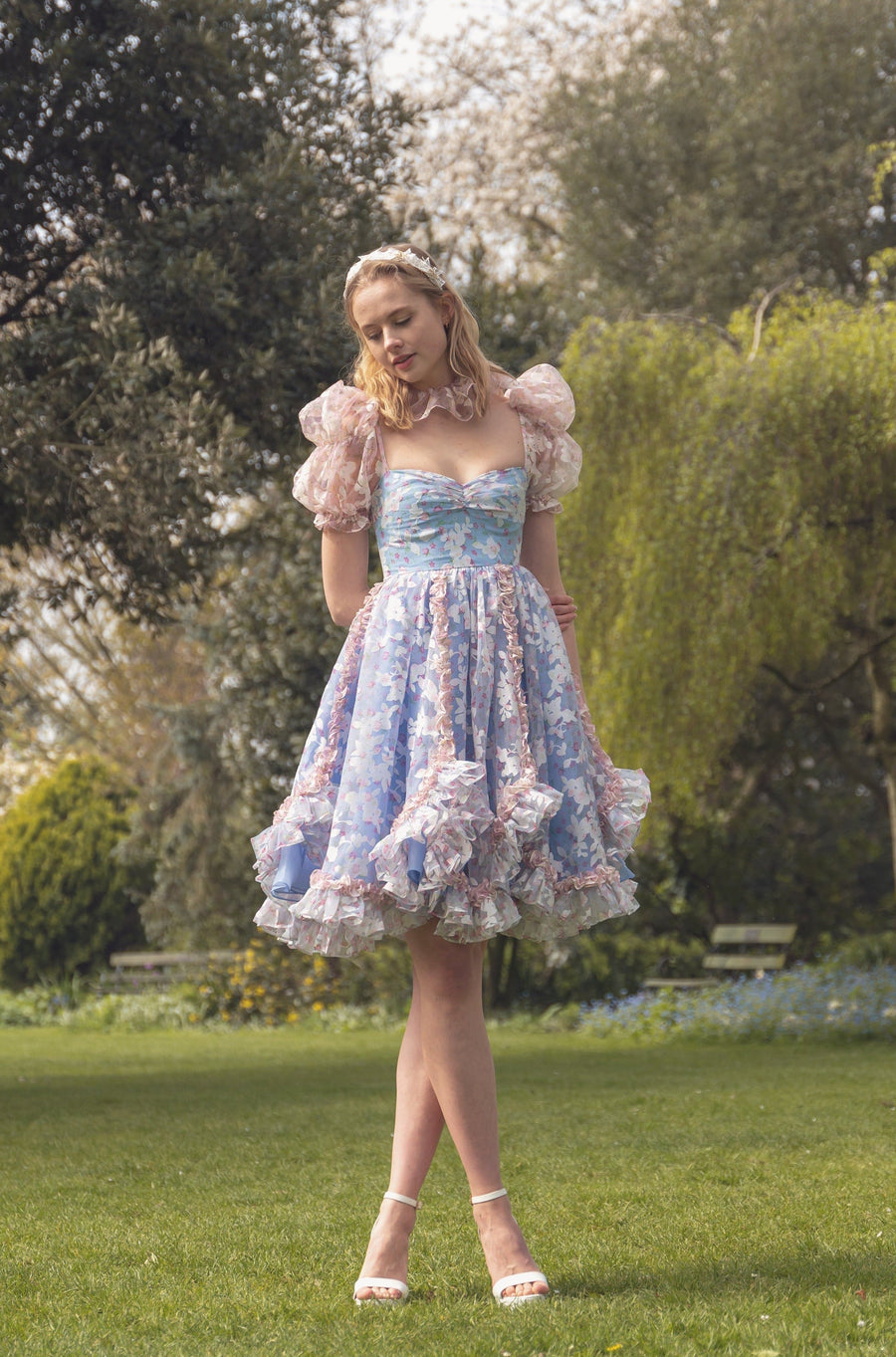 Rose Princess Dress - Periwinkle Blue – Fairy Tong