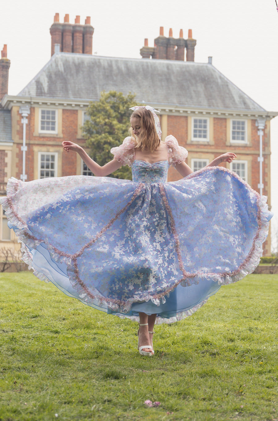 Rose Princess Gown - Periwinkle Blue – Fairy Tong