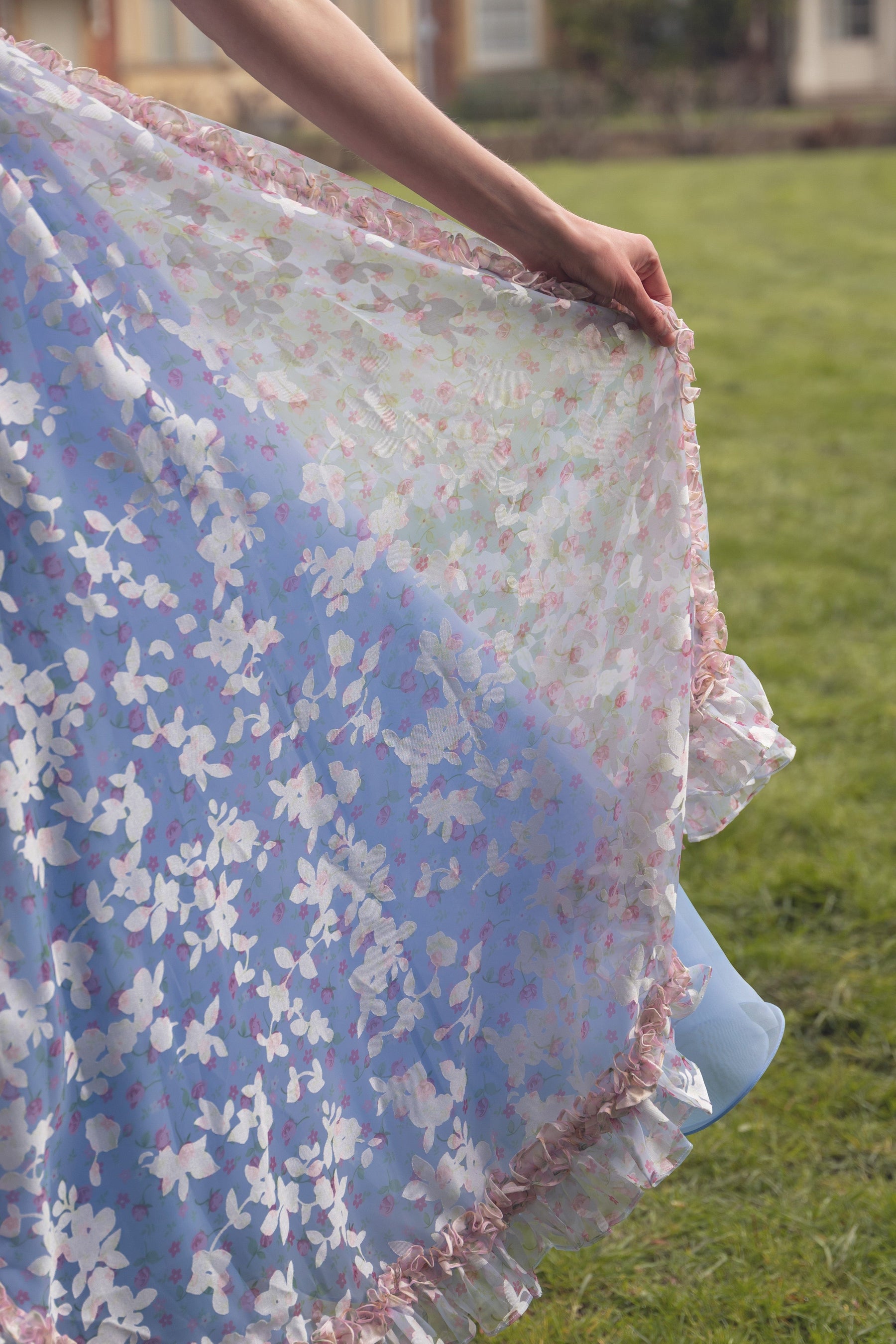 Rose Princess Gown - Periwinkle Blue – Fairy Tong